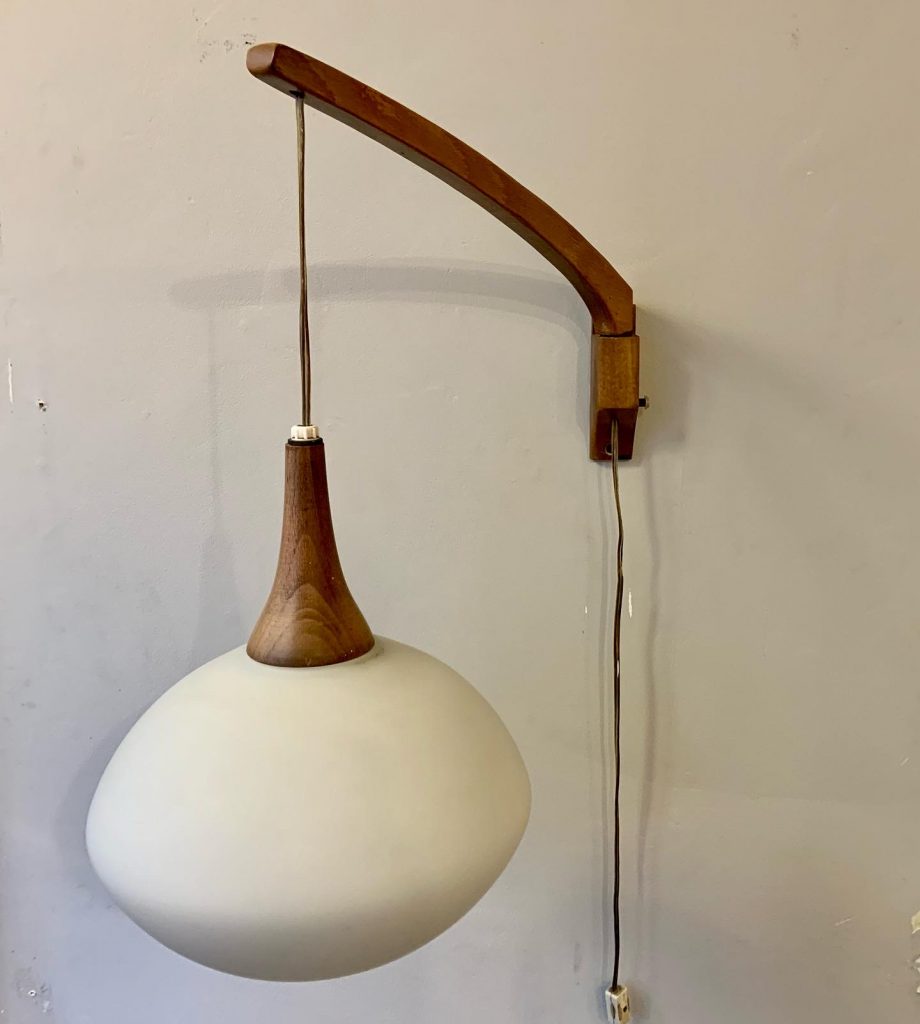 Wall Mounted Swing Arm Pendant Lamps from Denmark – Mid-Century Modern ...