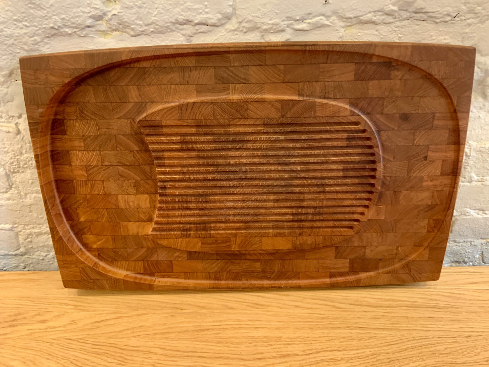 Large Parquetry Carving Board by Scan Look – Mid-Century Modern ...